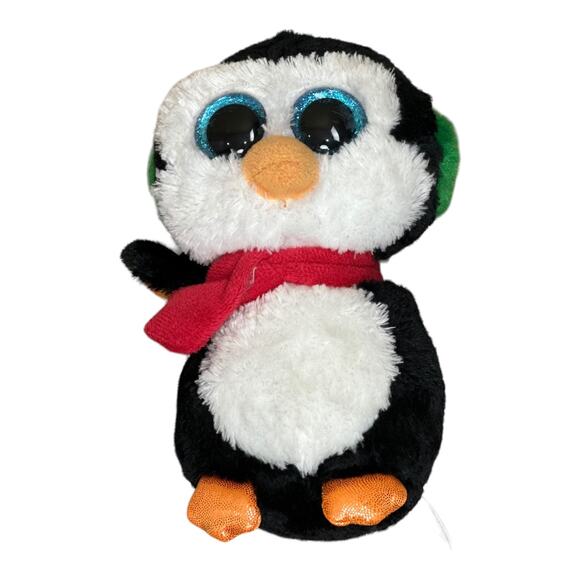 Beanie Babies | Toys | Ty Beanie Boo North The Penguin Plush ...